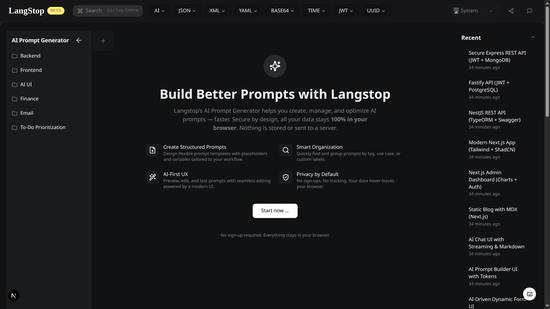 AI Prompt Generator | Create, Preview & Customize Prompts Instantly